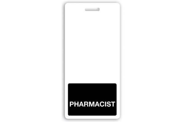 Vertical PHARMACIST Badge Buddy – All Things Identification