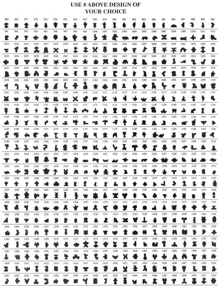 Custom Hole Punch - 1000s of Hole Punch Shapes - Loyalty Punch Tool ...