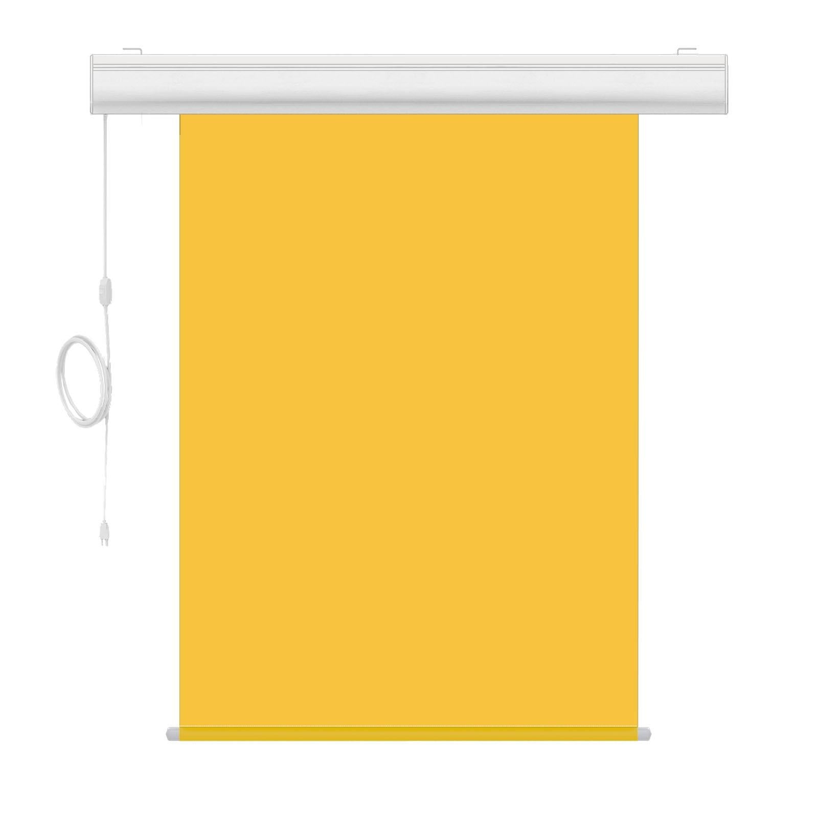 Motorized Photo Backdrop 36" x 48" - Yellow with White Casing – All ...