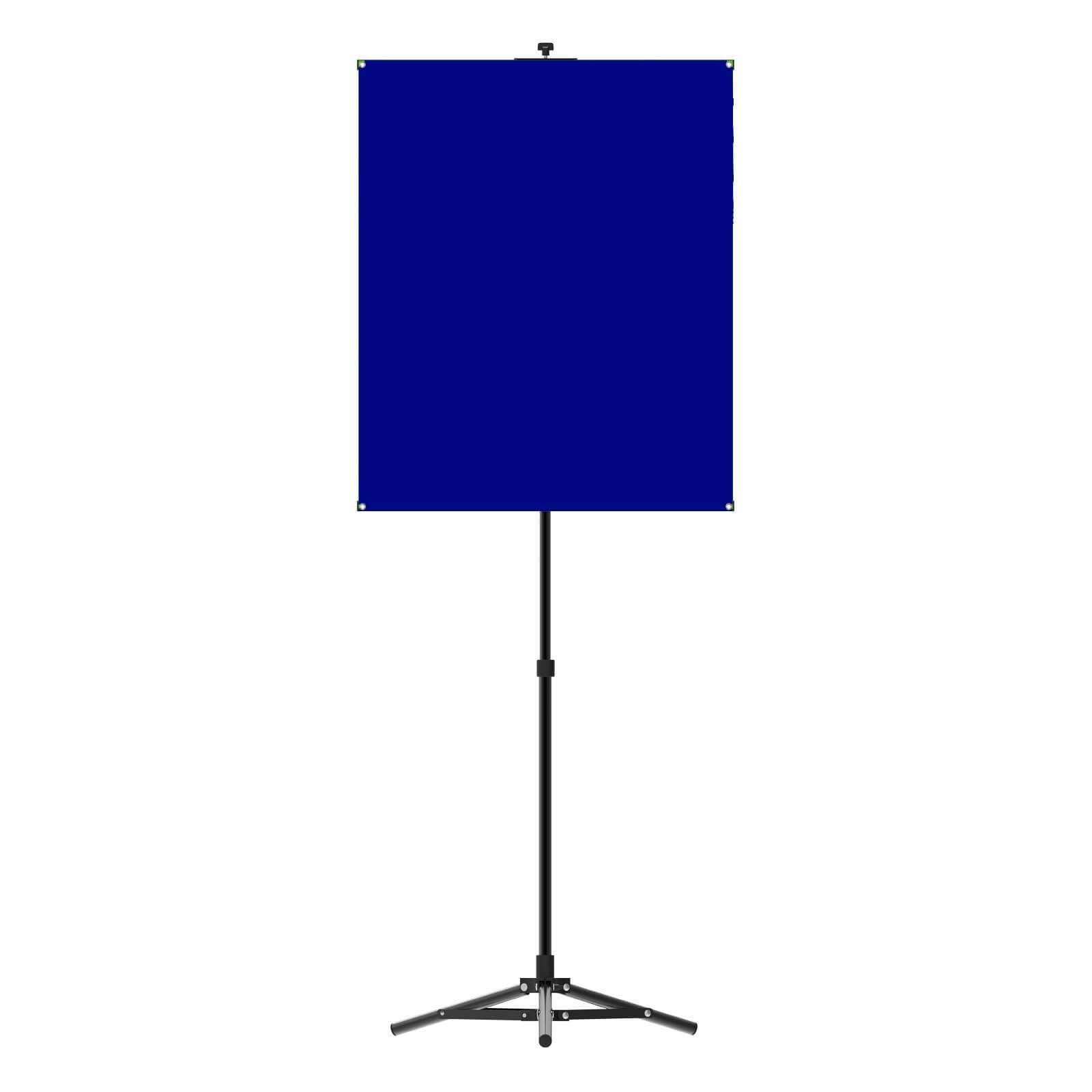 Portable Photo Backdrop Stand with Royal Blue Backdrop – All Things ...