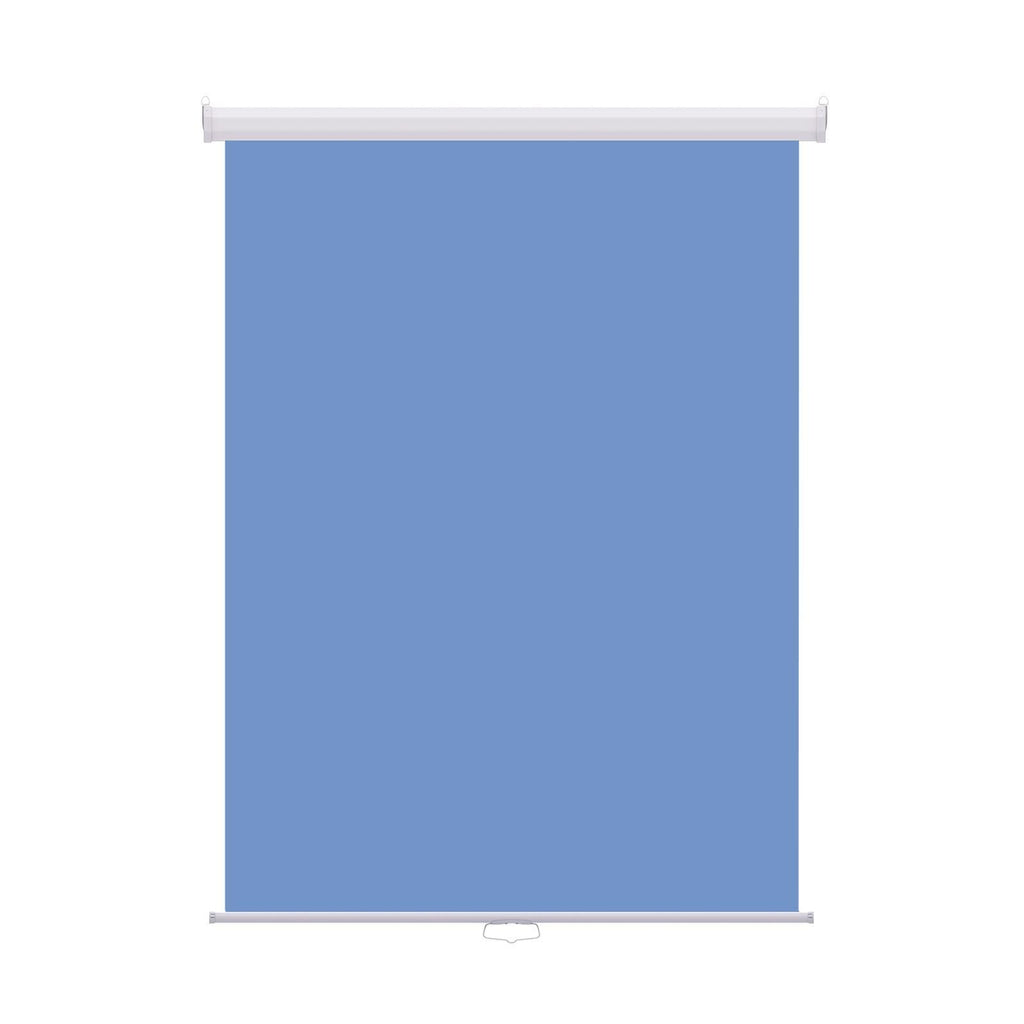 Retractable Photo Backdrop White Casing, 36" x 48" - LIGHT BLUE – All ...