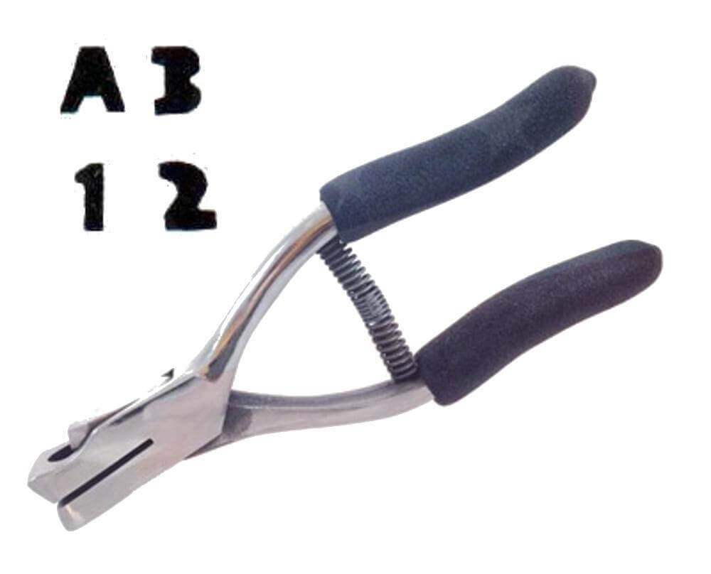 Horizontal Two Number OR Letter Custom Hole Punch – All Things ...